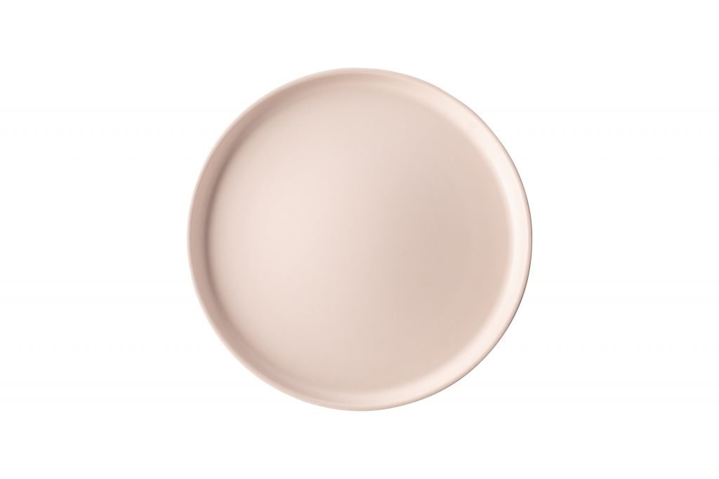 Matte Stoneware Dinner Plate in Blush - Table For Louis